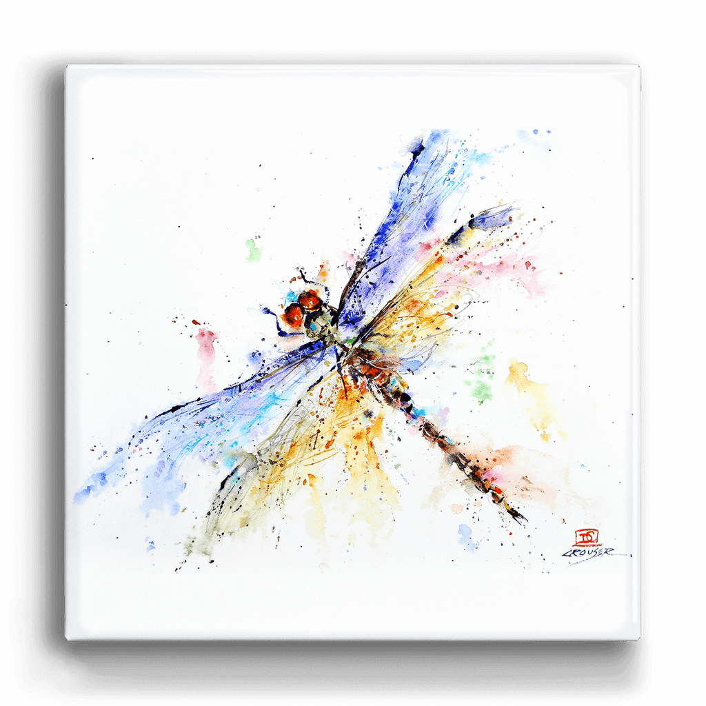 Pond Dragonfly - Metal Box Art – Old Wood Signs