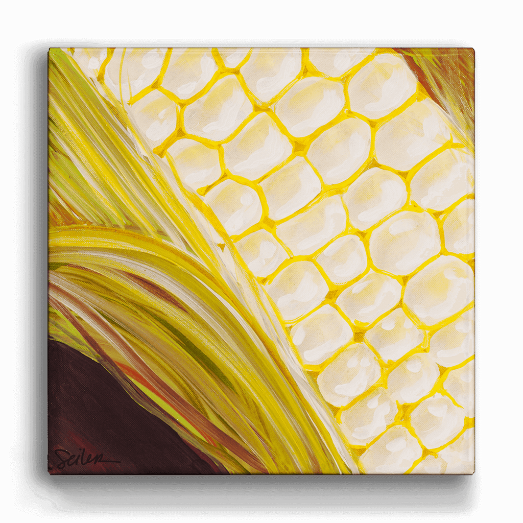 Corn - Metal Box Art – Old Wood Signs