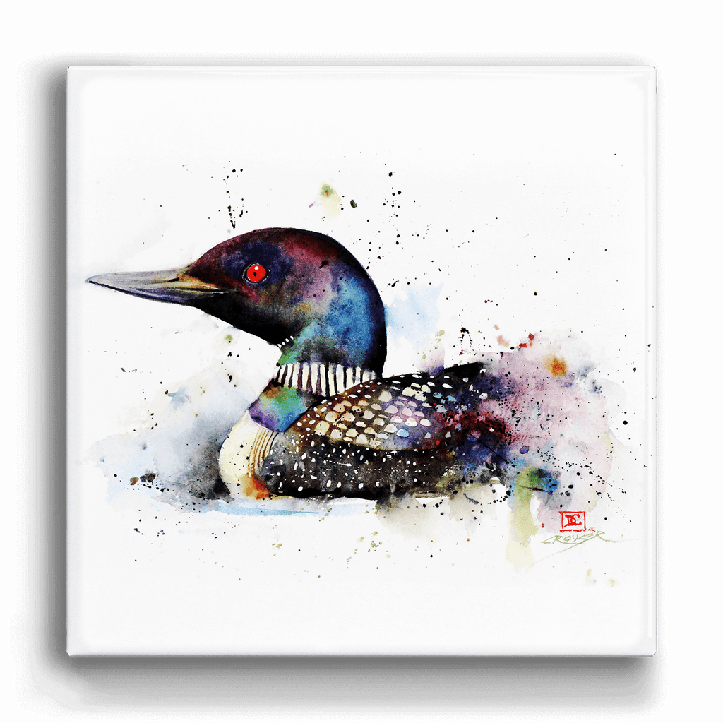 Loon on the Lake - Metal Box Art – Old Wood Signs