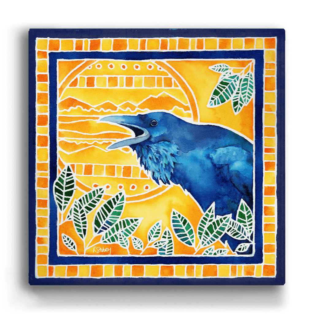 Raven Speak - Metal Box Art – Old Wood Signs