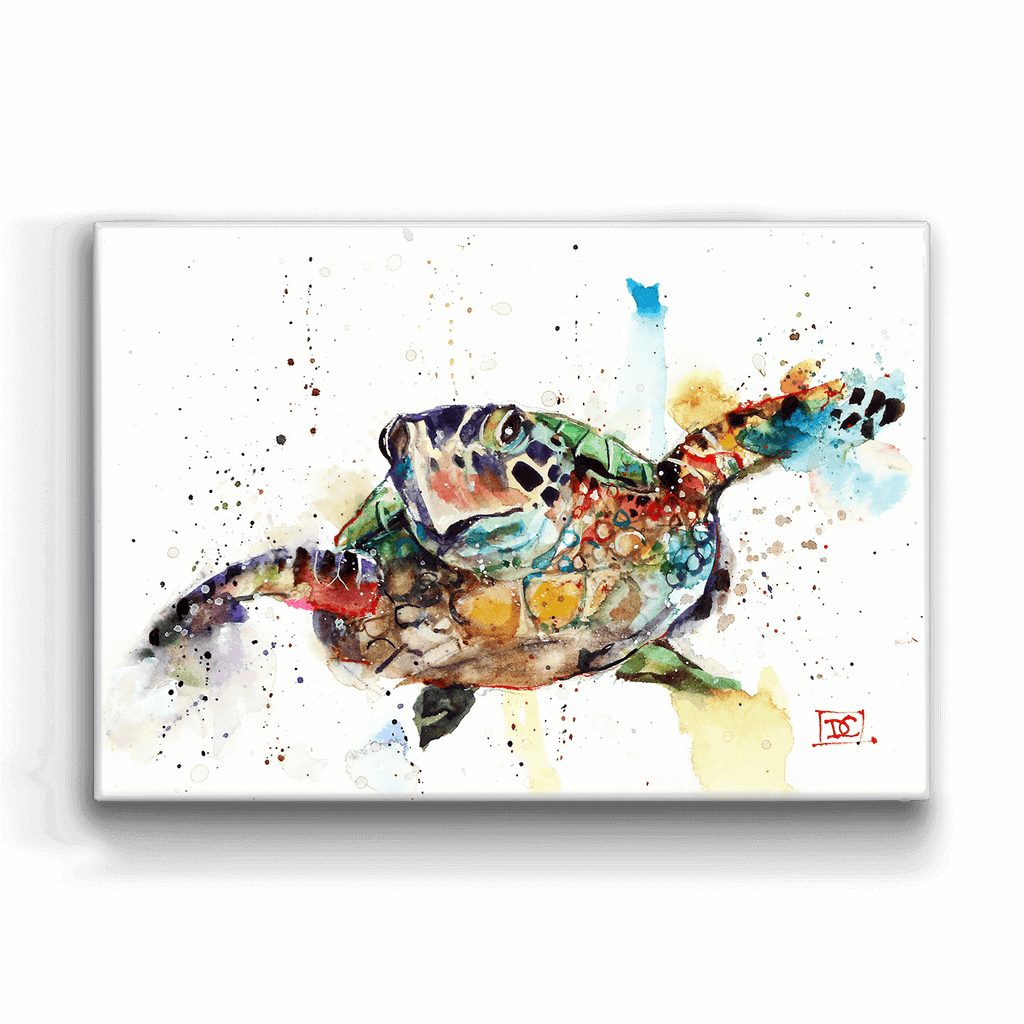 Sea Turtle - Metal Box Art – Old Wood Signs