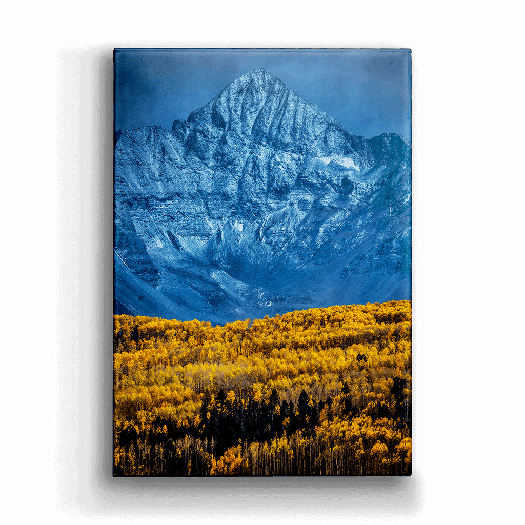 Majestic Peak - Metal Box Art – Old Wood Signs