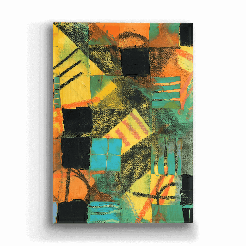 Orange Chex II - Metal Box Art – Old Wood Signs