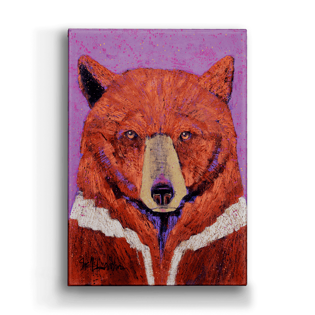 Monarch Bear - Metal Box Art – Old Wood Signs