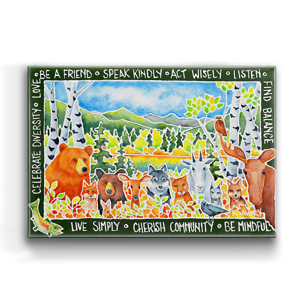The Entreaty - Metal Box Art – Old Wood Signs