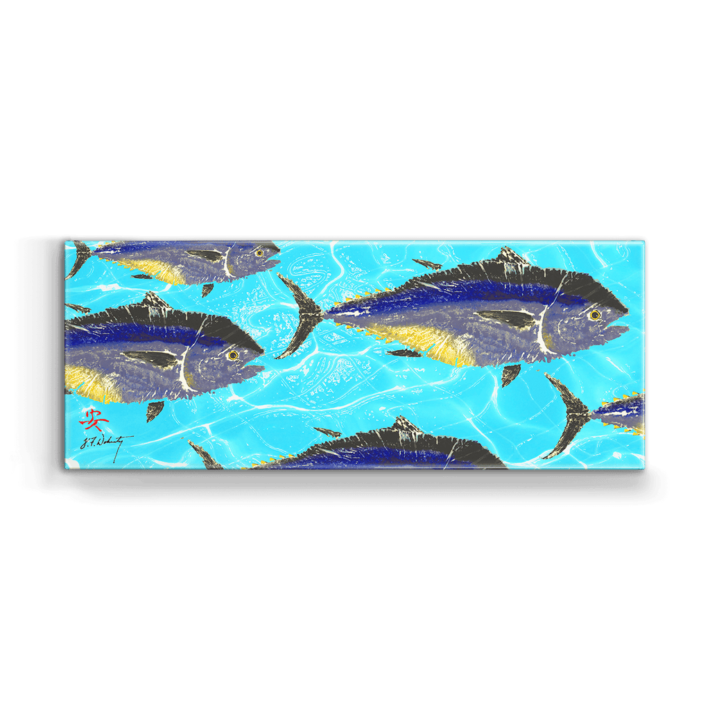 School of Bluefin - Metal Box Art – Old Wood Signs