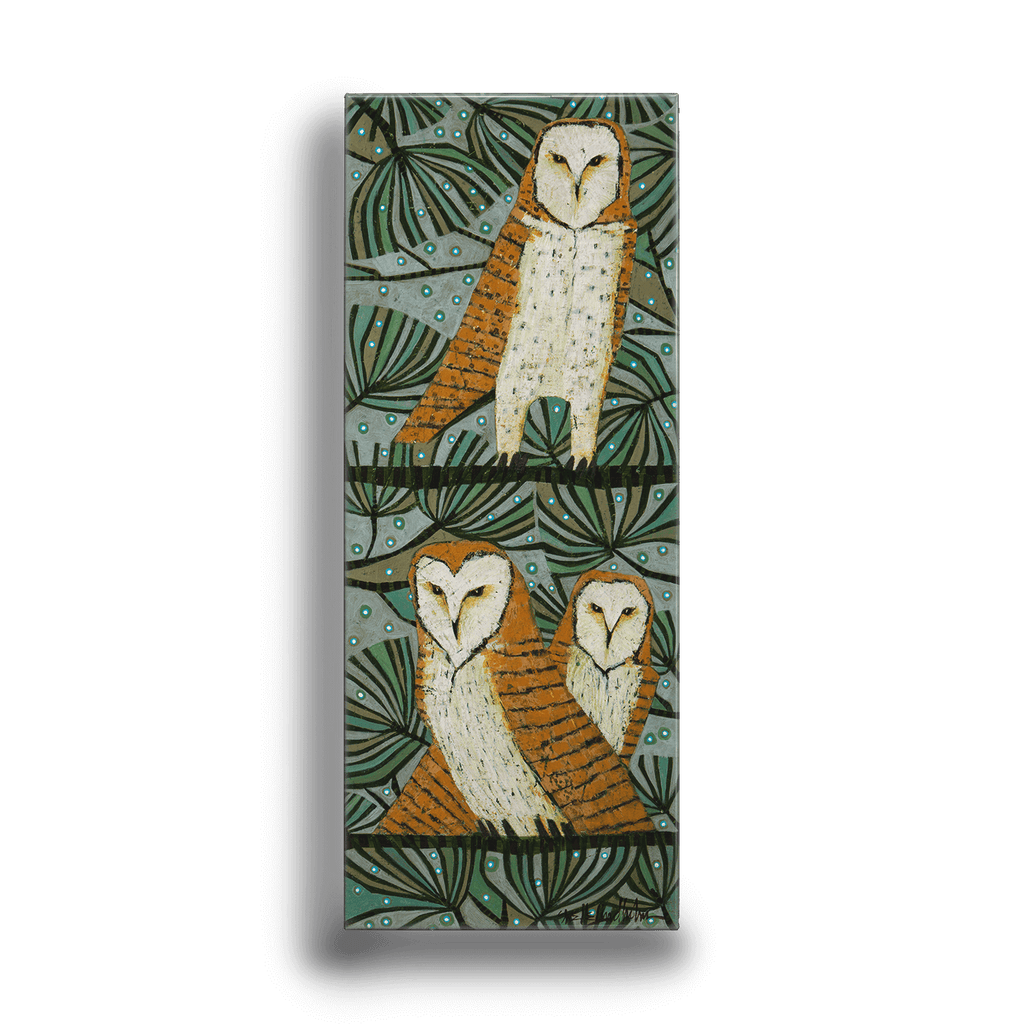 Night Owls - Metal Box Art – Old Wood Signs
