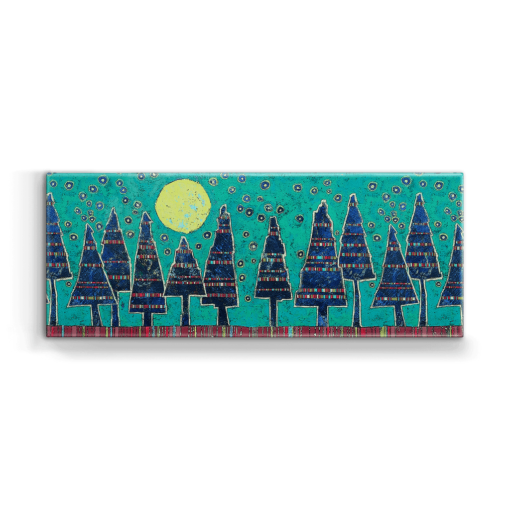 Wild Blue Yonder 4 - Metal Box Art – Old Wood Signs