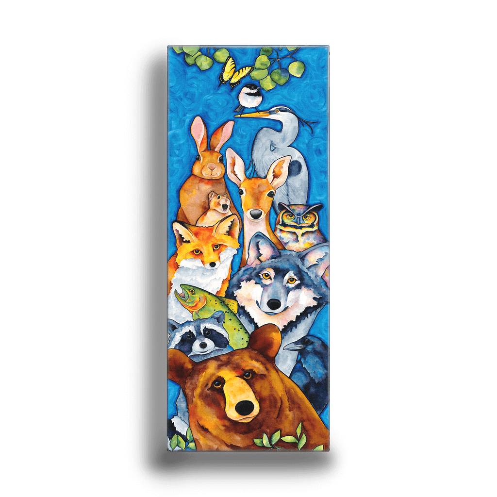 Living Totem - Metal Box Art – Old Wood Signs