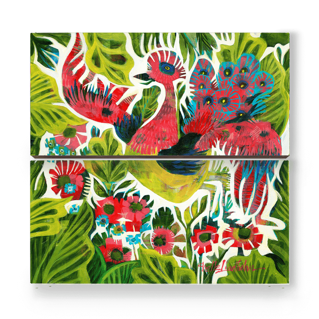 Bird of Paradise: 2-Piece Metal Box Art Set – Old Wood Signs