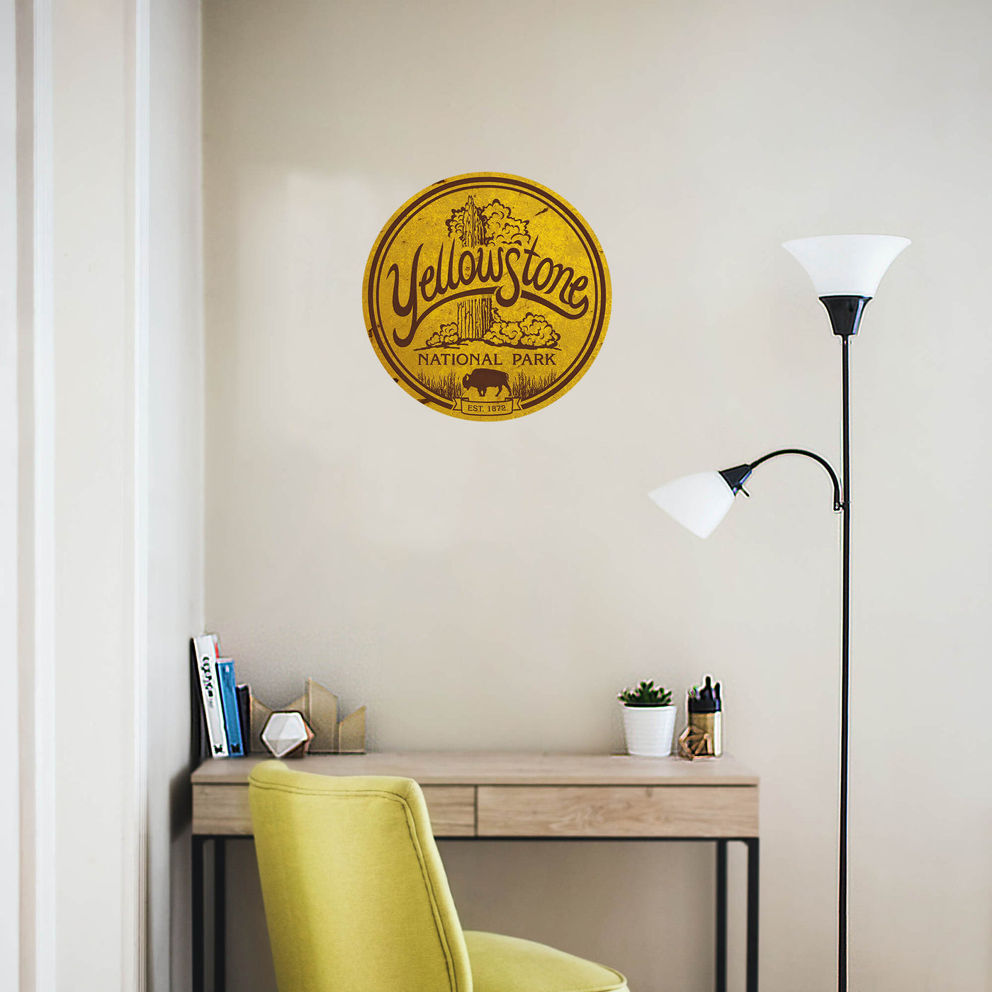 Yellowstone National Park - Shaped Wall Art – Old Wood Signs