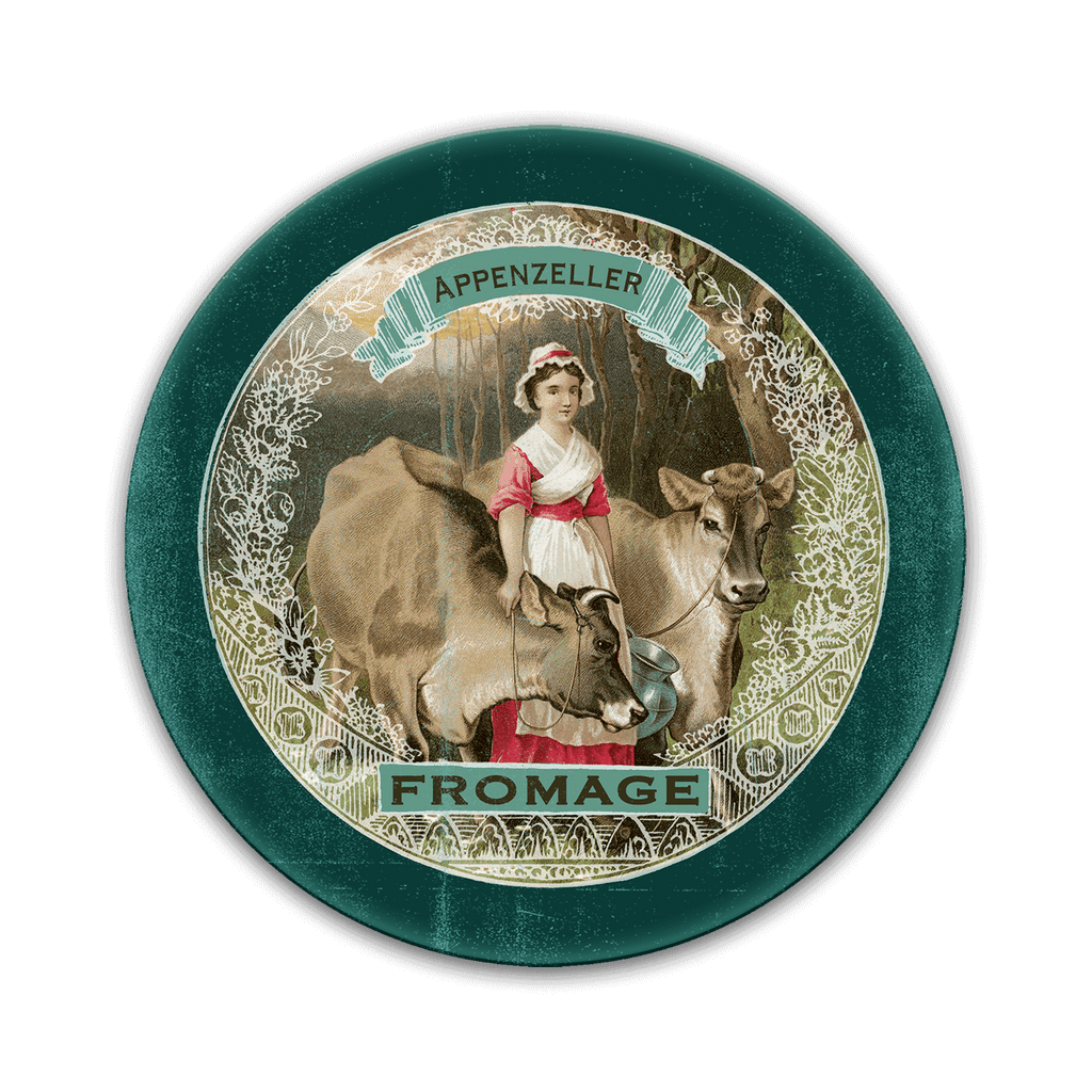 Appenzeller Fromage Cheese Label – Old Wood Signs