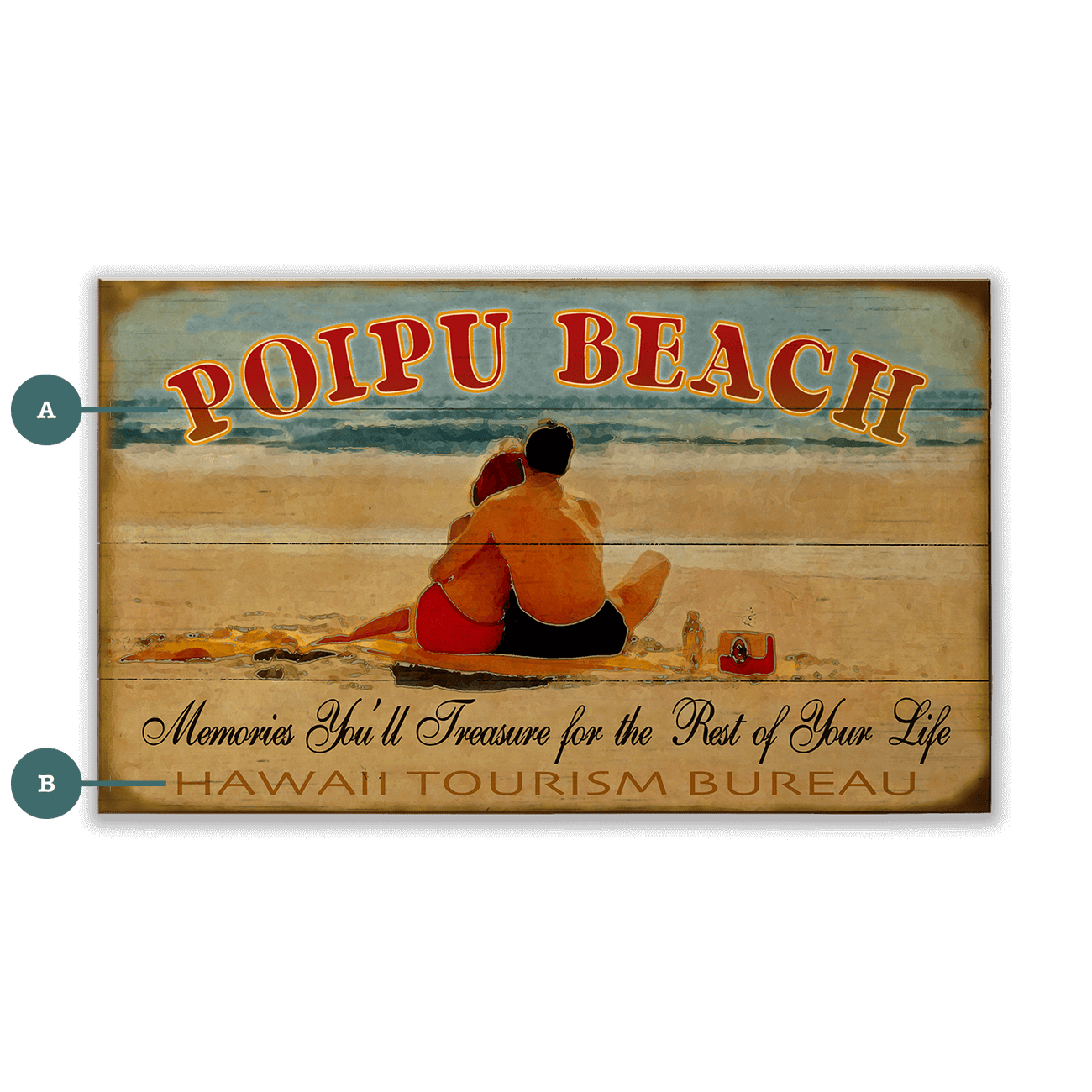 WOOD & METAL WALL ART – Old Wood Signs