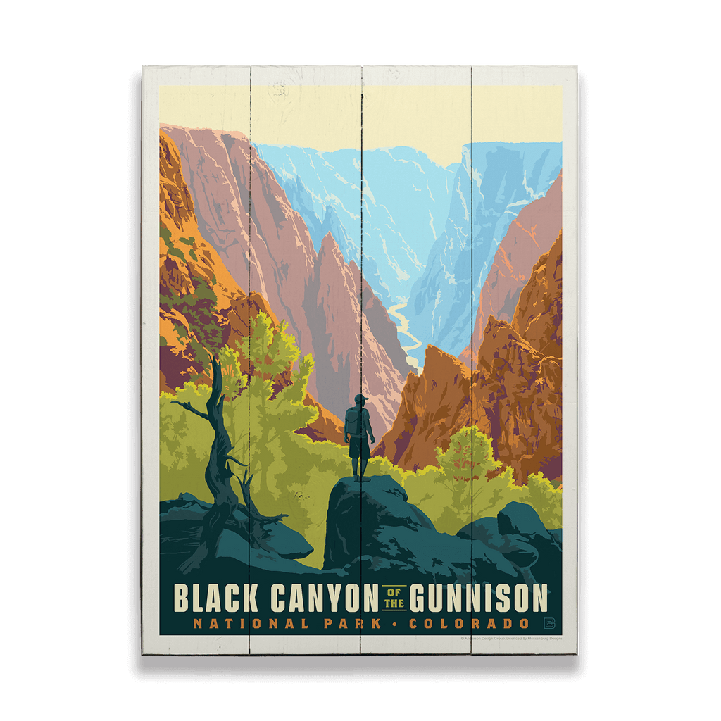 Black Canyon of the Gunnison National Park: The Gorge - Wood & Metal W ...