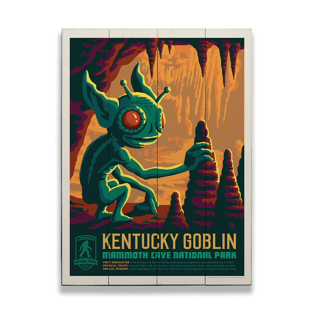 Kentucky Goblin: Guardian of the Gloom - Wood & Metal Wall Art – Old ...