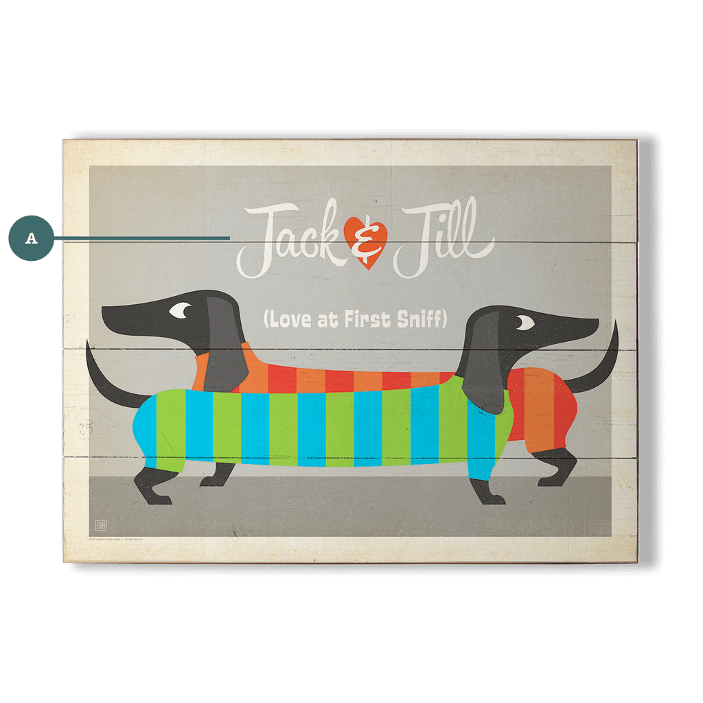 Love at First Sniff - Wood & Metal Wall Art – Old Wood Signs