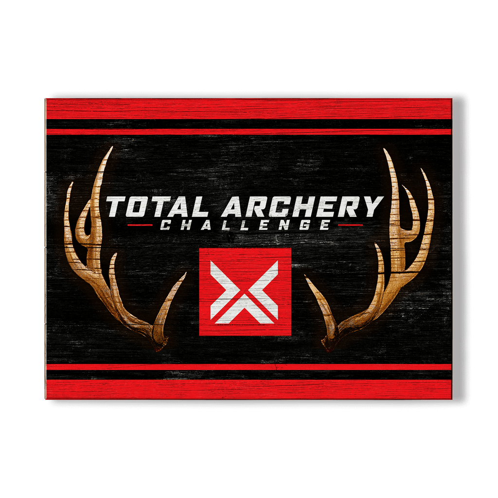TAC Logo Antlers: Black - Wood & Metal Wall Art – Old Wood Signs