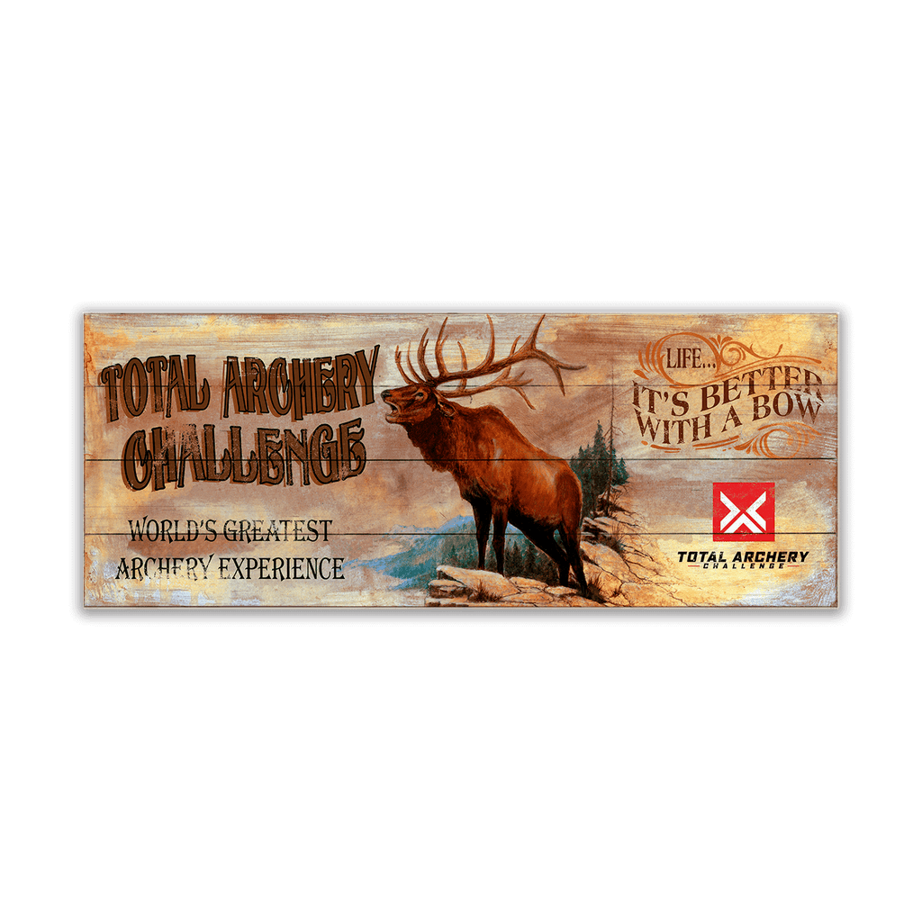 TAC The Challenge Calls - Wood & Metal Wall Art – Old Wood Signs