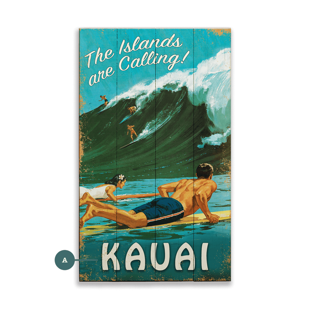 The Islands are Calling - Wood & Metal Wall Art – Old Wood Signs