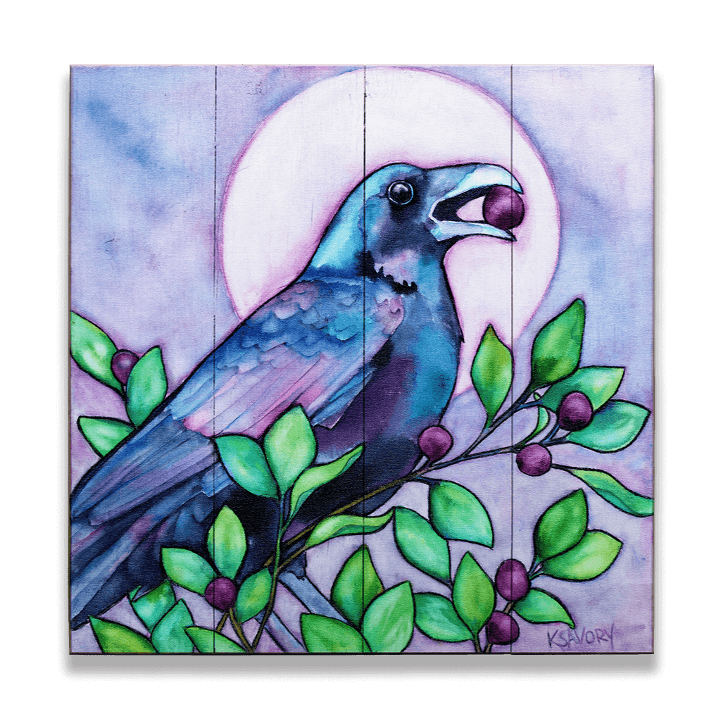 Huckleberry Moon - Wood & Metal Wall Art – Old Wood Signs