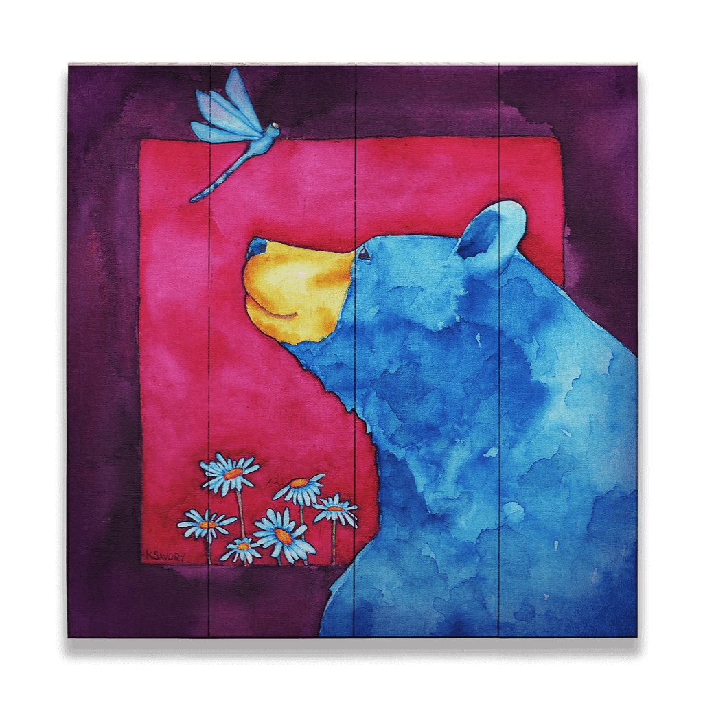 Wonder Bear - Wood & Metal Wall Art – Old Wood Signs